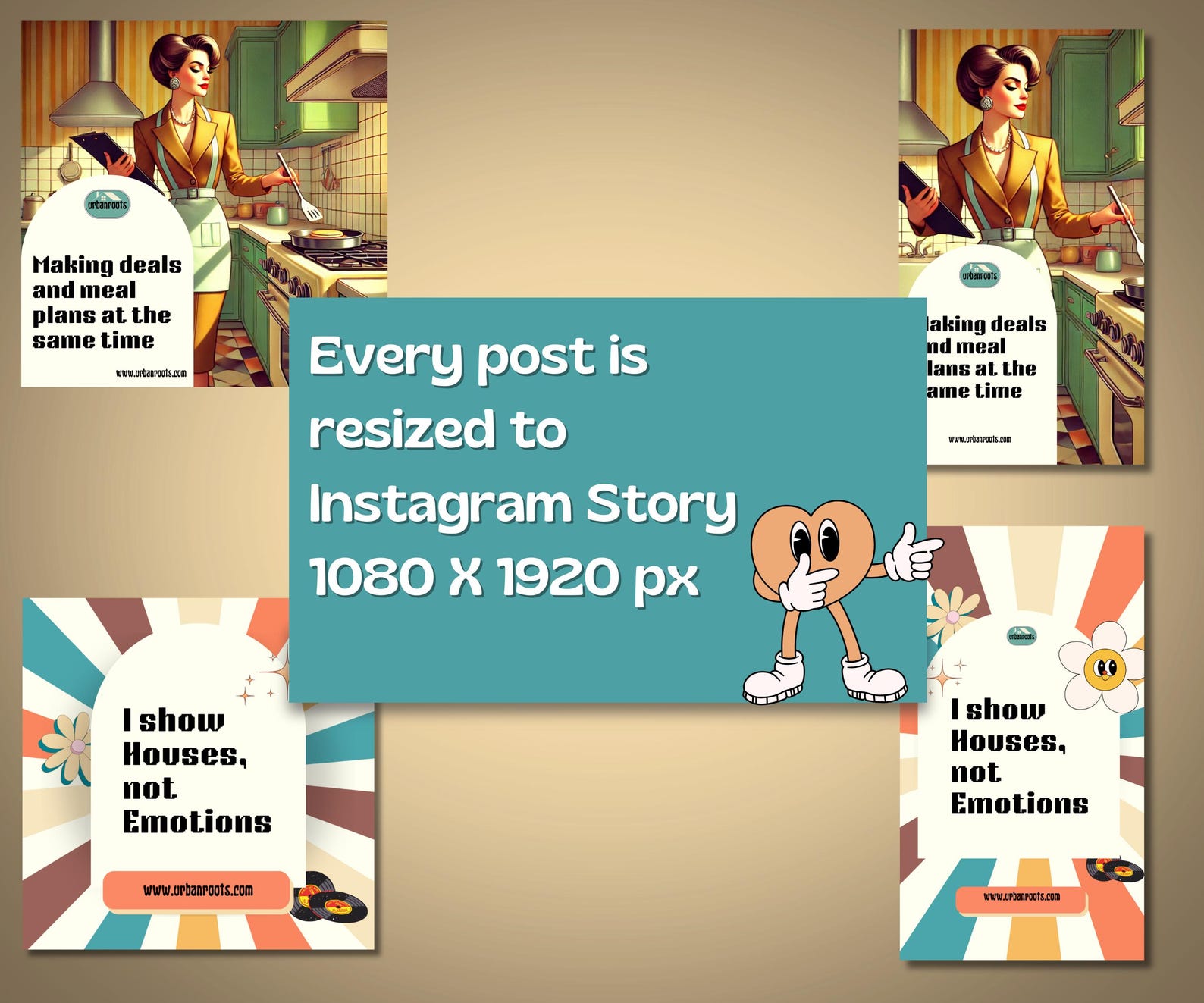 Retro Style Real Estate Funny Posts, Funny Real Estate Posts, Real ...