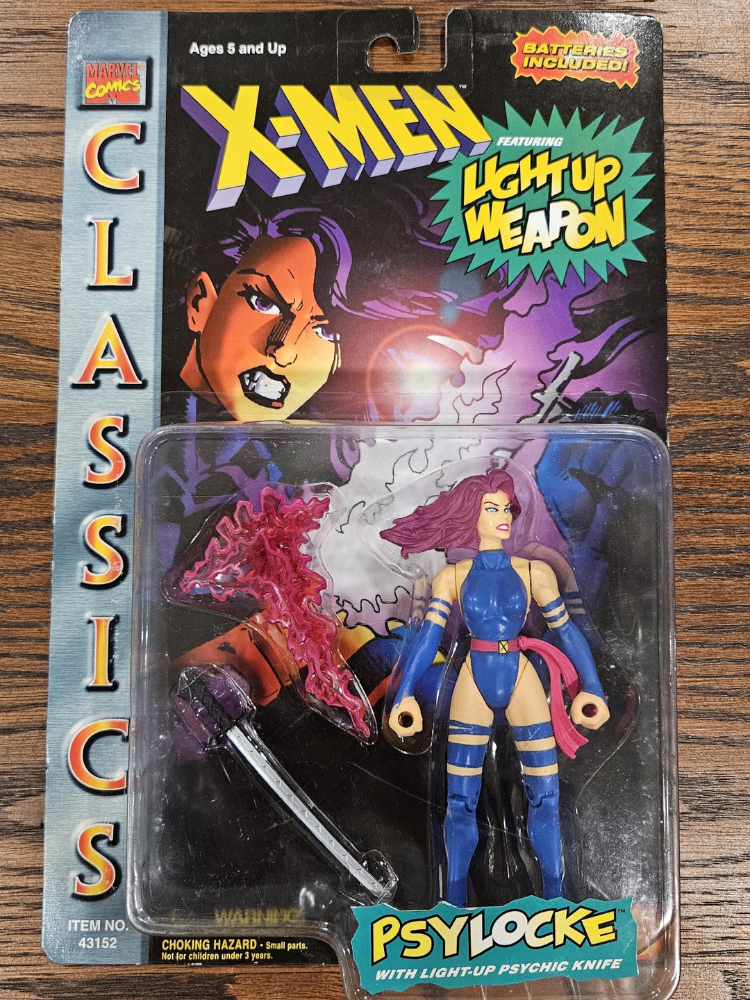Marvel Comic Classic Figure 1995 Psylocke - Etsy