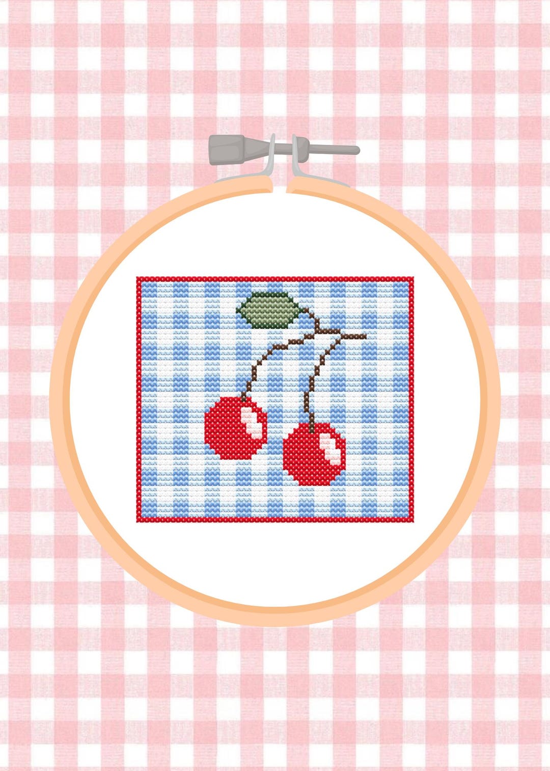 Cherries Cross Stitch Pattern - Etsy