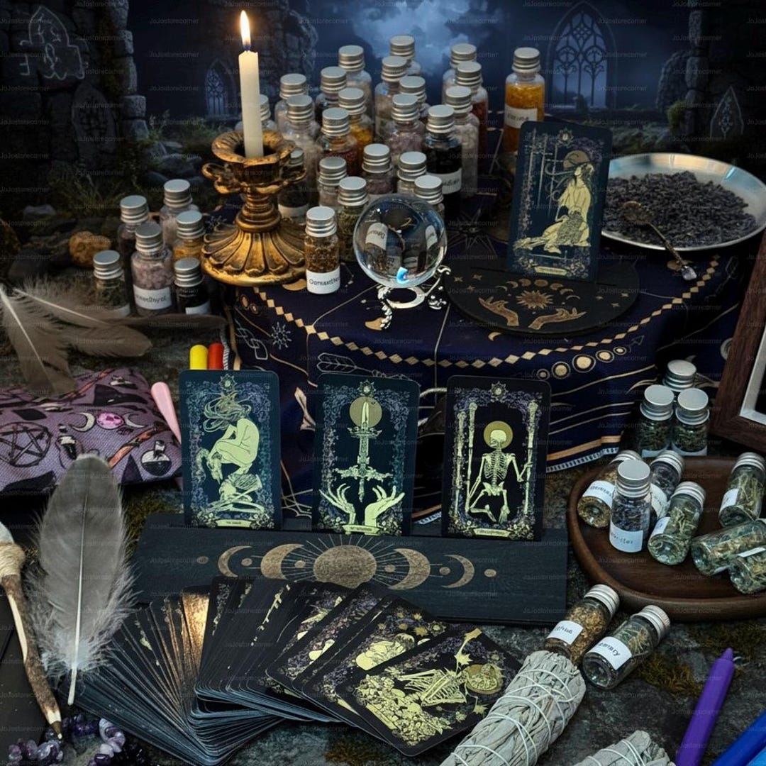 Ultimate Witch Starter Bundle - Complete Witchcraft Kit | Mystery ...