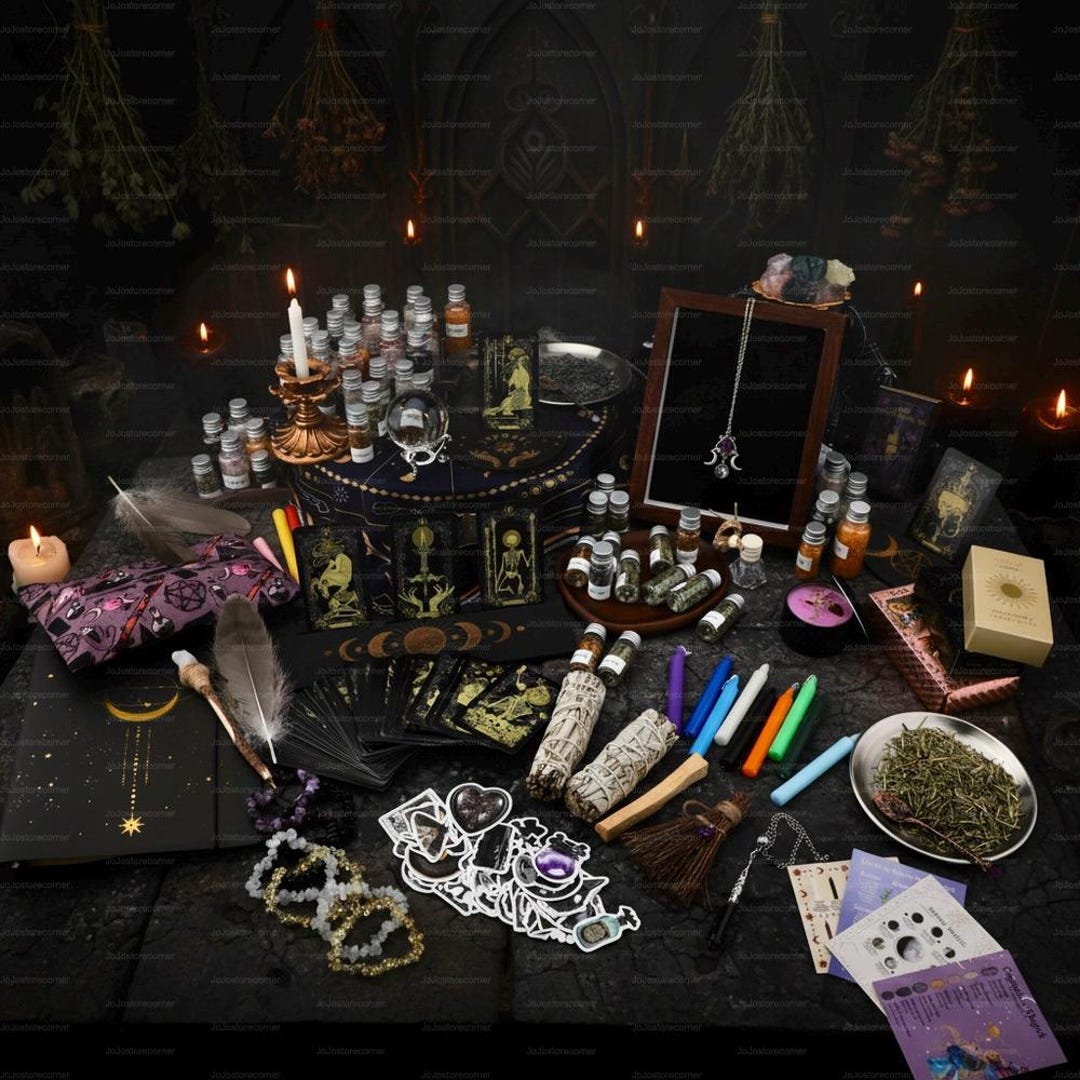 Ultimate Witch Starter Bundle - Complete Witchcraft Kit | Mystery ...