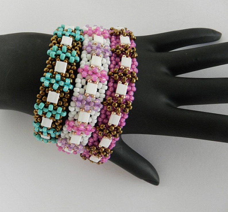 Beading Pattern Tutorial Bracelet PONDO - Etsy