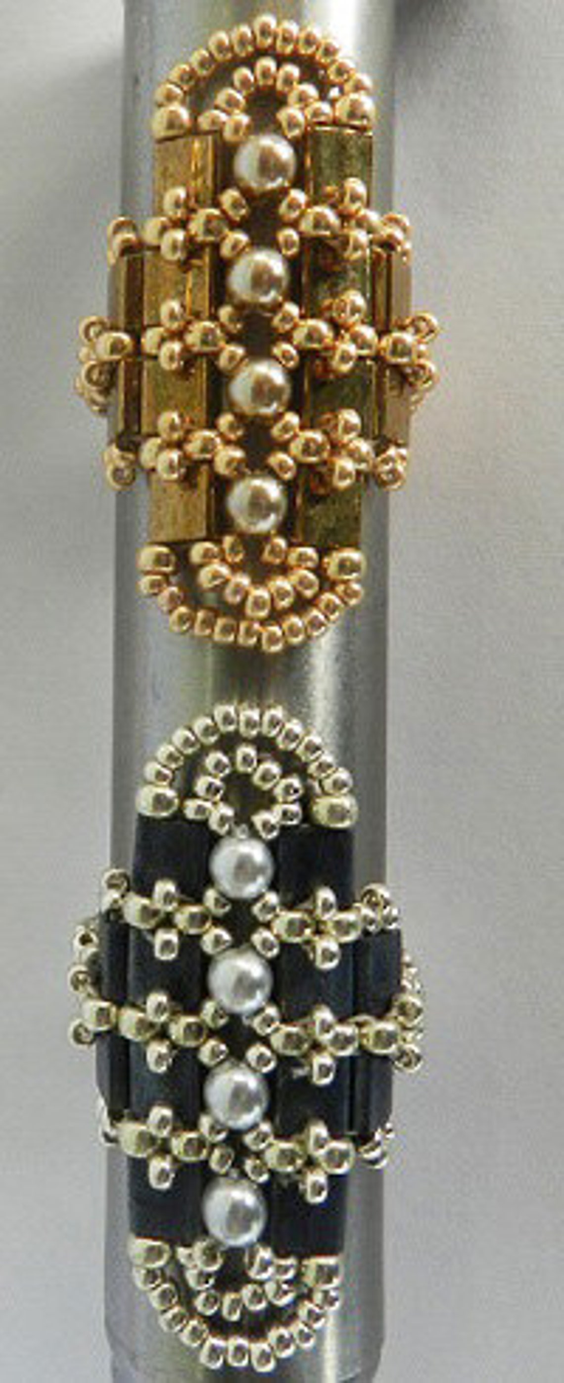 Tila Beading Pattern, Tutorial, Ring - OVALADO - Etsy