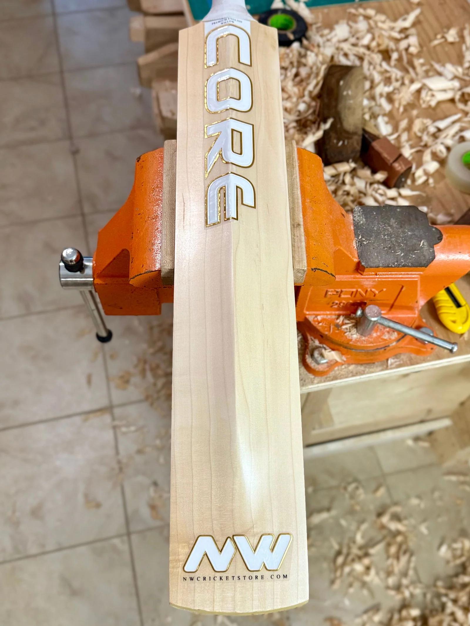 Custom Pro Grade 1+, 1 & 2 English Willow Cricket Bat. Fully Knocked ...