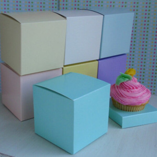 Single Cupcake Box - Etsy