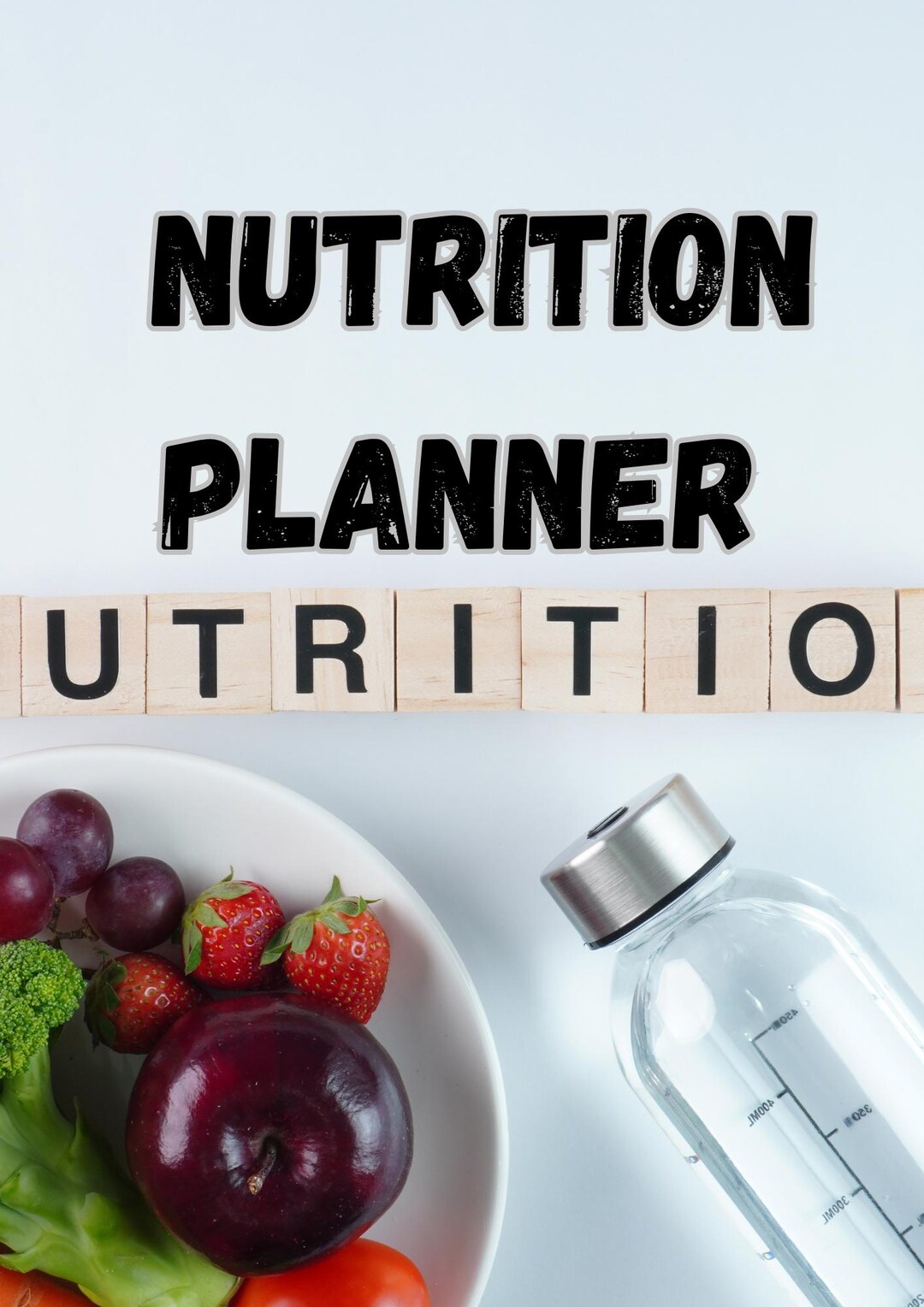 Nutrition Planner Printable – Meal and Diet Tracker, Healthy Eating ...