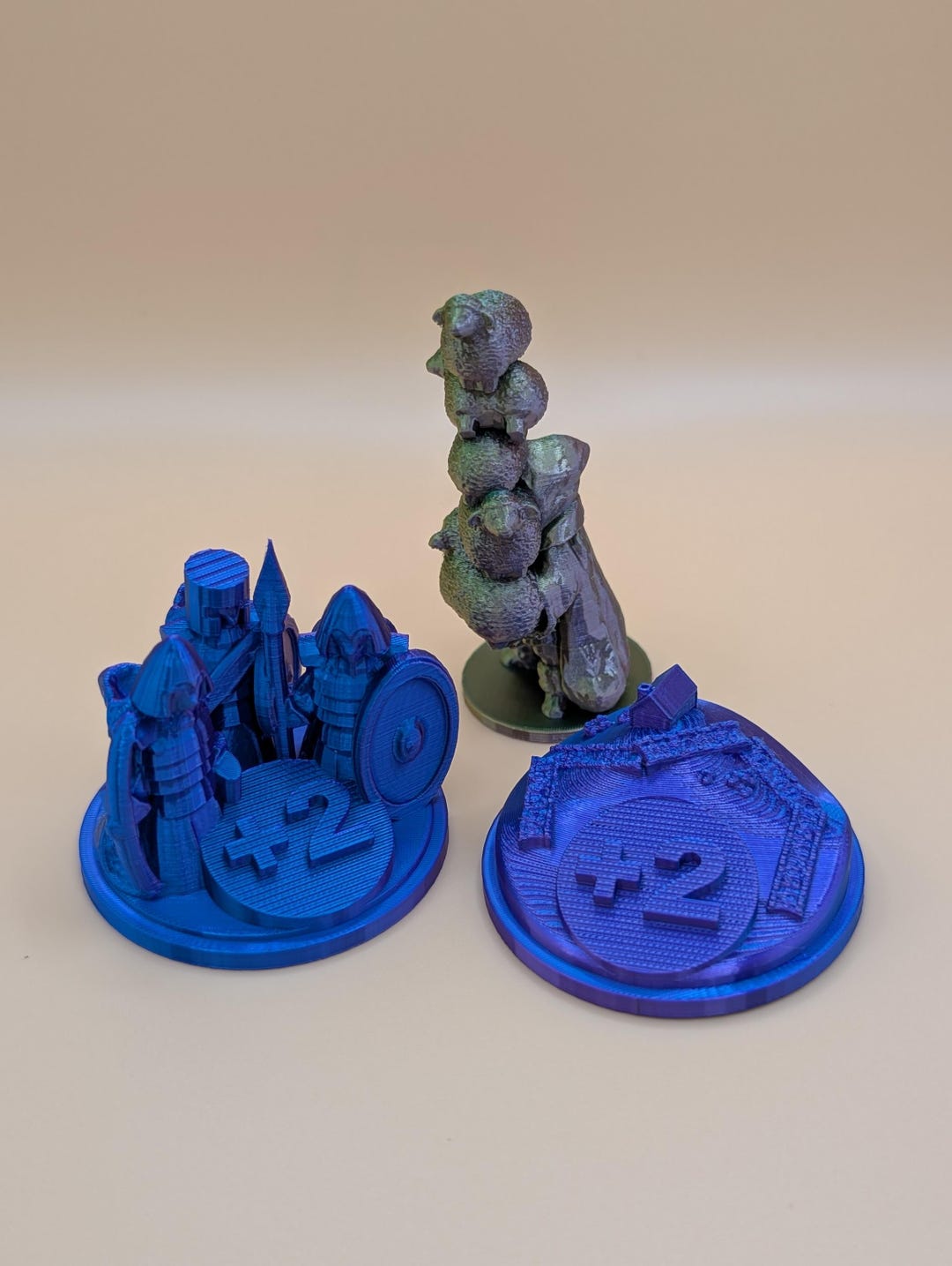Catan Trophy Figure Set. Trophy Replacement for Longest Road and ...