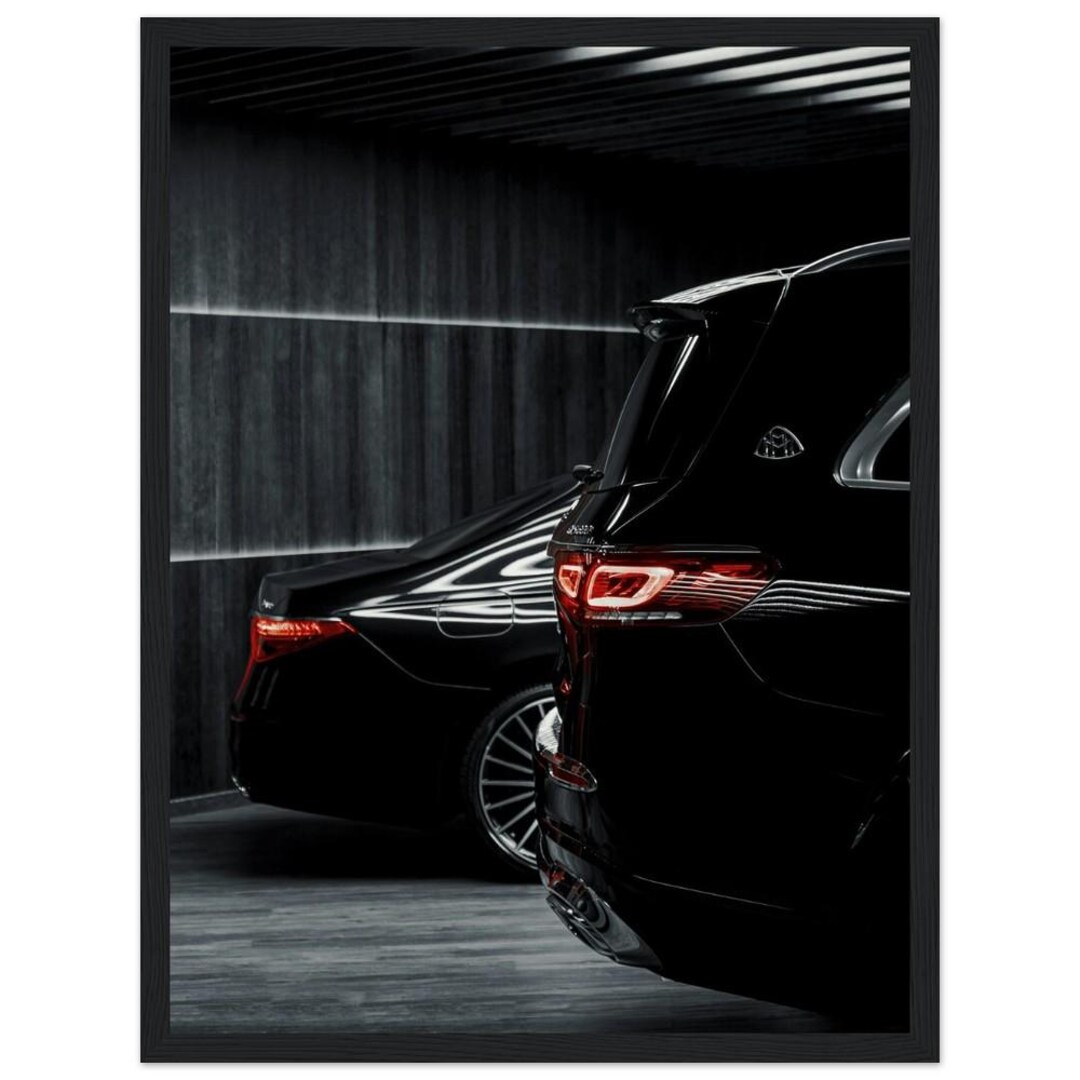 Mafia Boss Black Cars Framed Poster - Luxury Wall Art - Unique Gift ...
