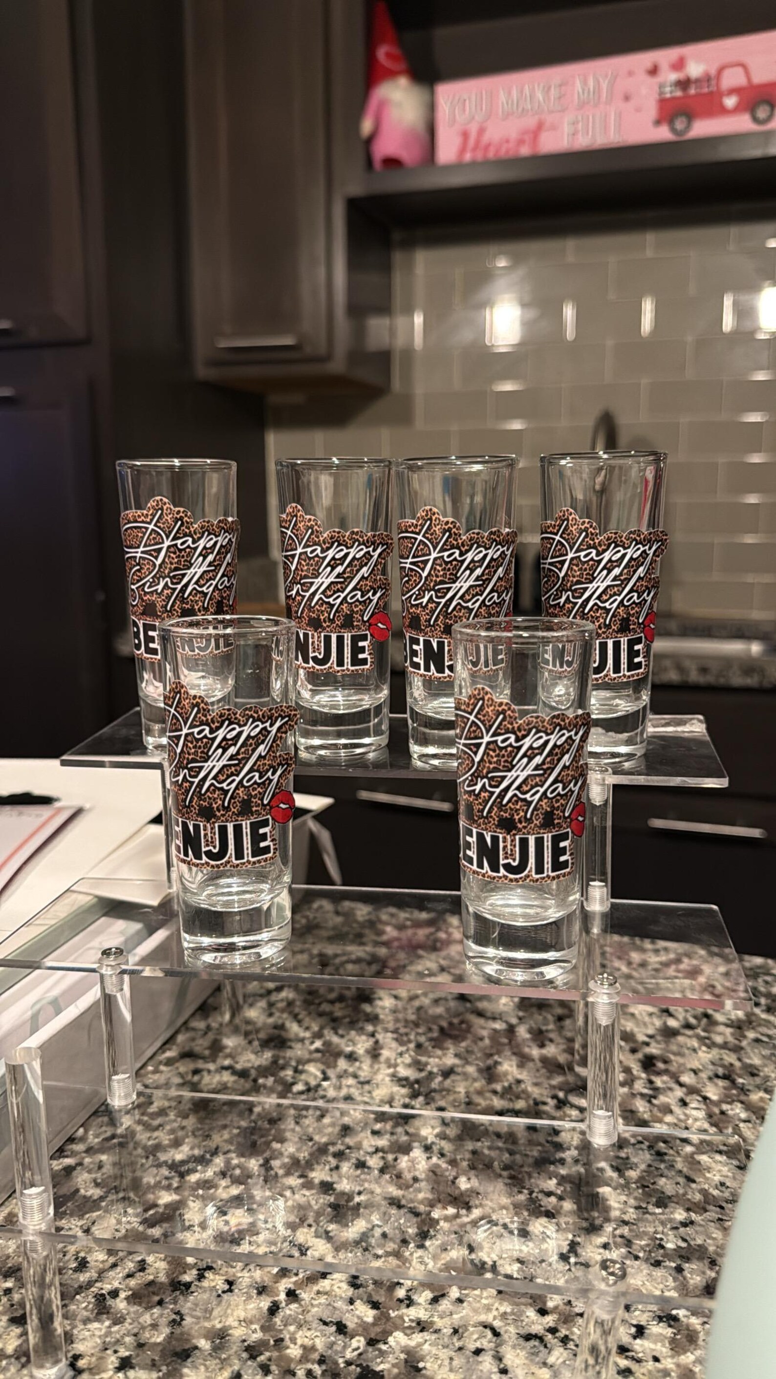 6 Custom Shot Glasses | Custom Shooter Cups | Party Favors | Birthday ...