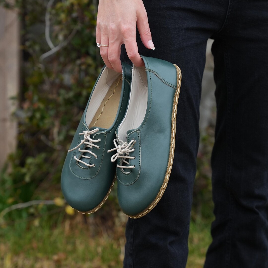 Barefoot Shoes Women, Grounded Minimalist Shoes, Leatherful Wide Toe ...