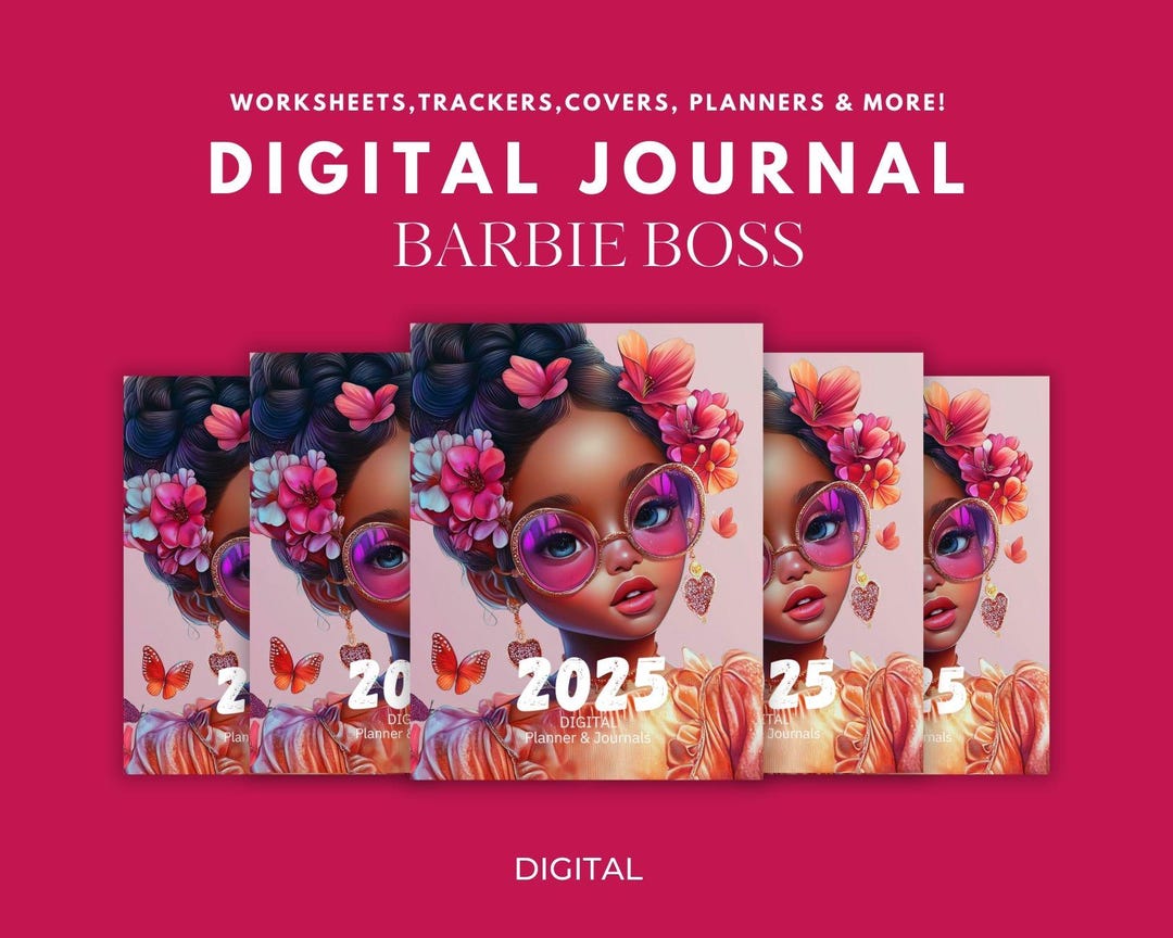 Digital Baddie Boss Notebook With Tabs, Goodnotes Notebook, Student ...