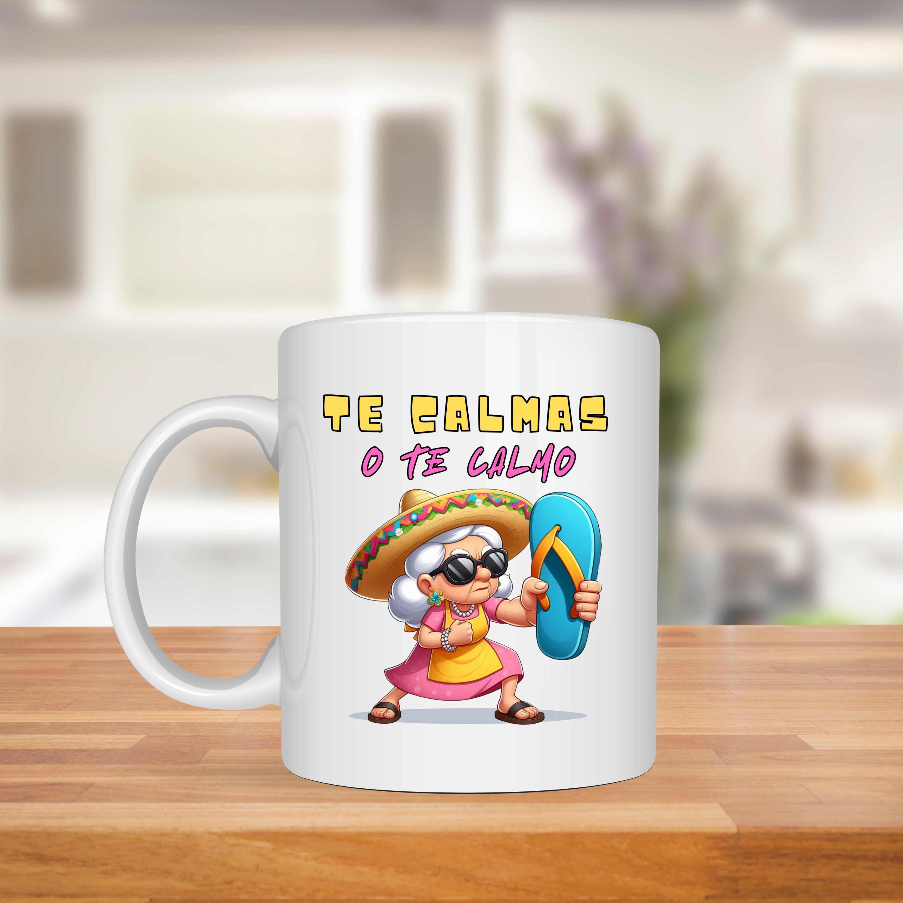 Funny Abuelita Chancla PNG: Hispanic Sublimation Design (digital ...