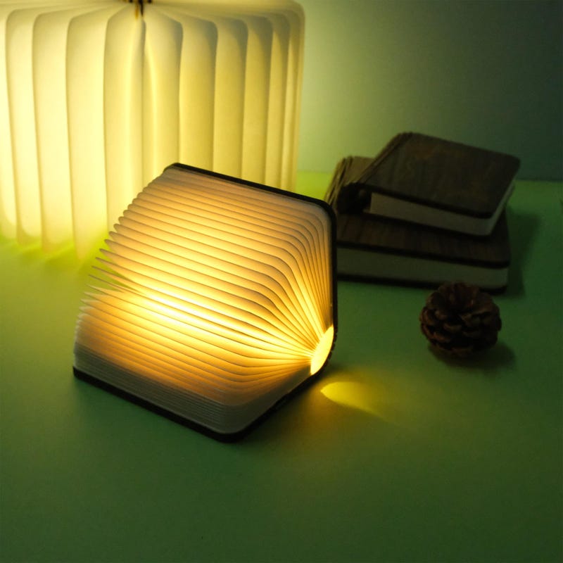 Book Lamp - Etsy