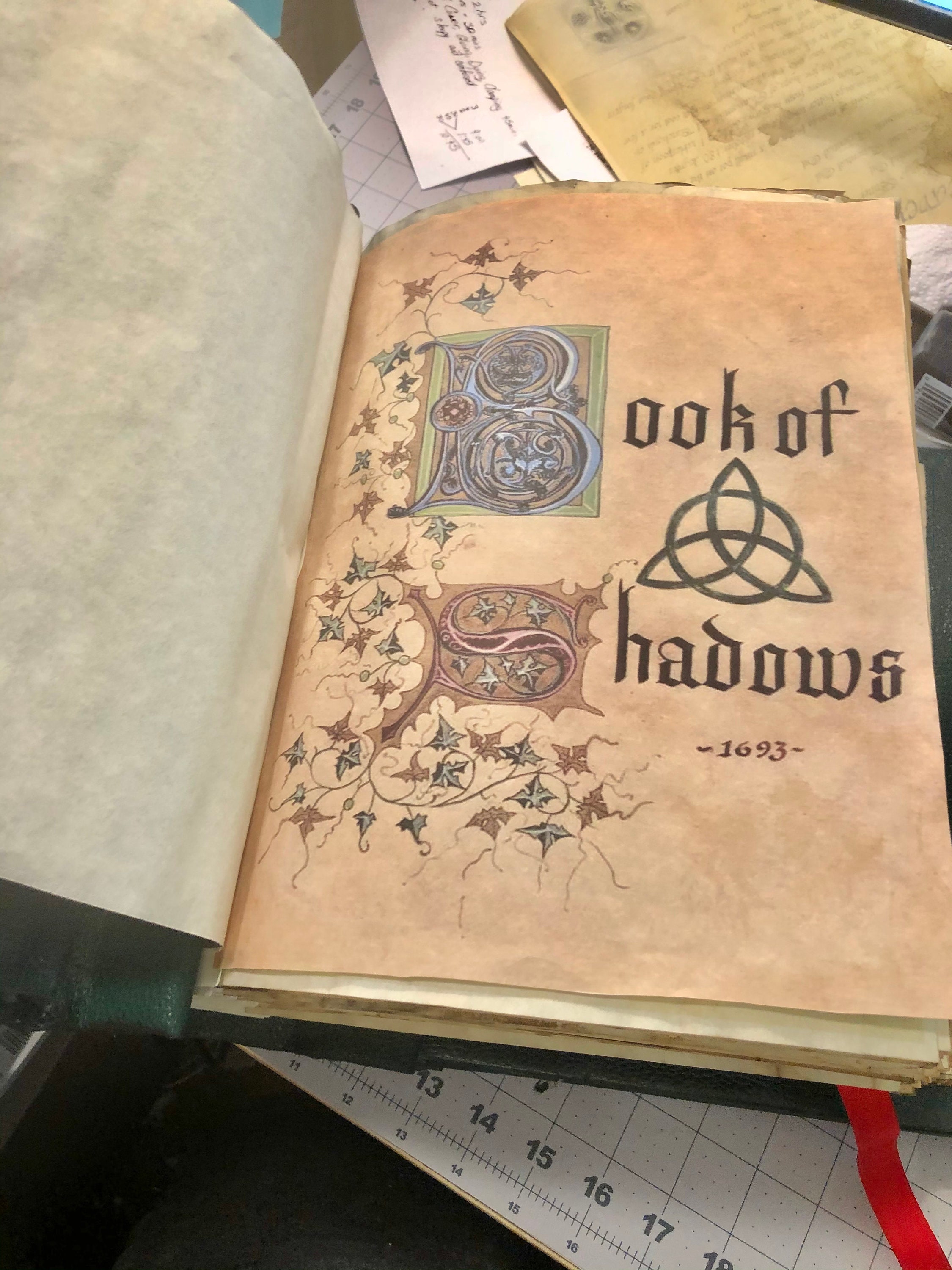 Book of Shadows Inspired by Charmed - Etsy