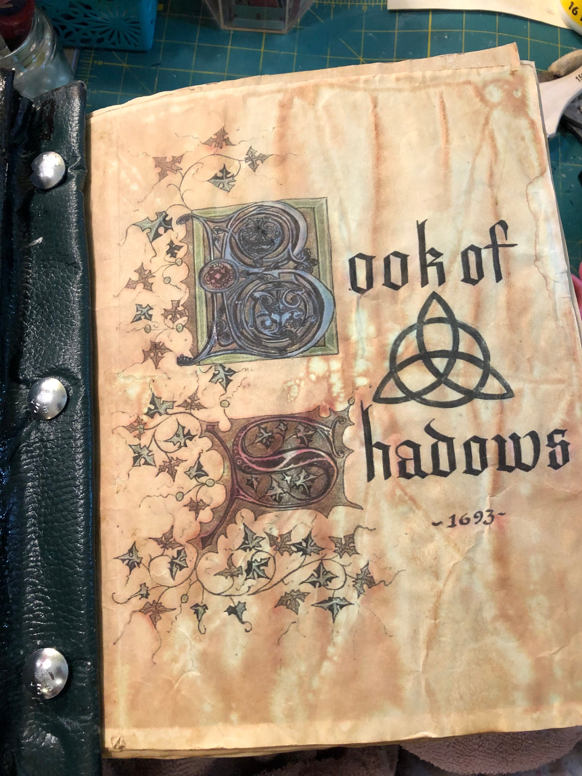 Book of Shadows Inspired by Charmed - Etsy