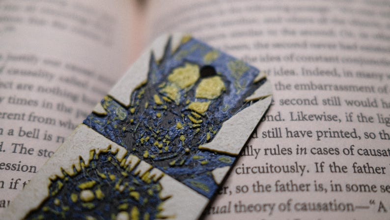 Dorohedoro 3D Printed Bookmark | Fan Art Manga Bookmark | Anime Gift ...
