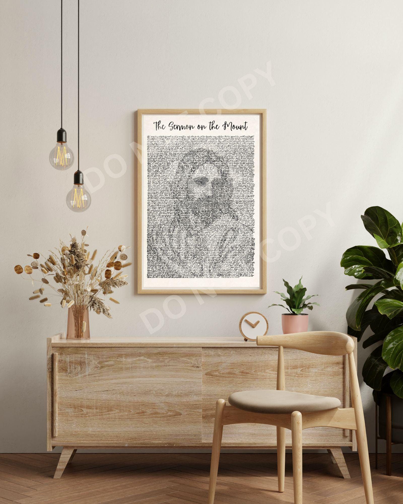 Sermon on the MOUNT, Digital Download, Hand Drawn, Authentic, One of a ...