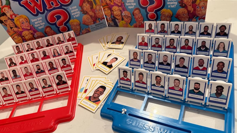 PERSONALIZED "guess Who?" Game - Etsy