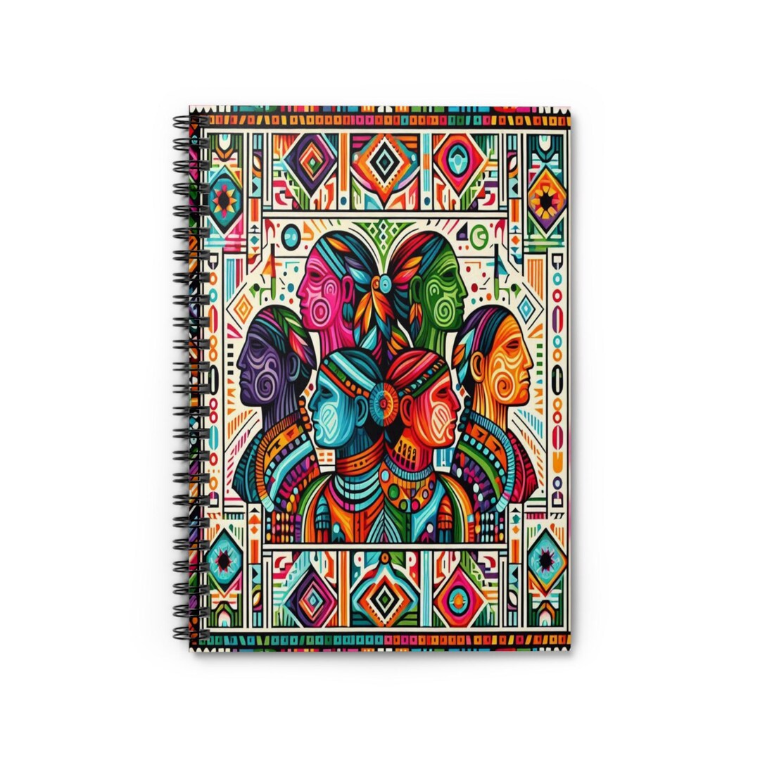 Soyal in Hopi Design, Spiral Journal , Native American Notebook, Tribal ...
