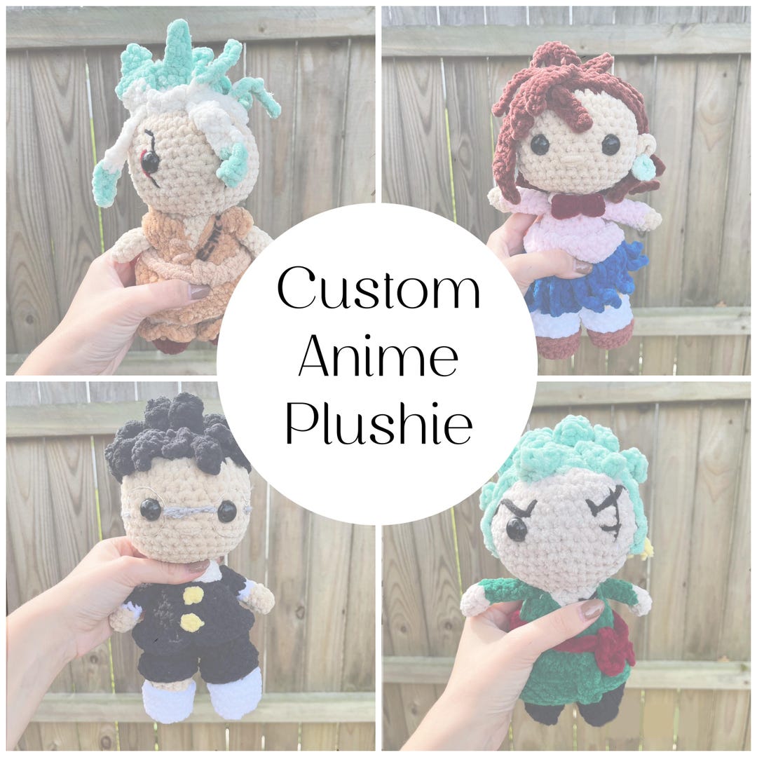 Crochet Custom Fandom Plushie - Etsy