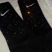 Rhinestoned NIKE Crew Socks | Custom Bling Sparkle Socks | Cheerleading ...