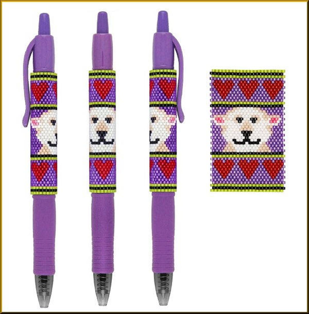 Polar Bear Pilot G2 Pen Cover Pattern by Kristy Zgoda - Etsy