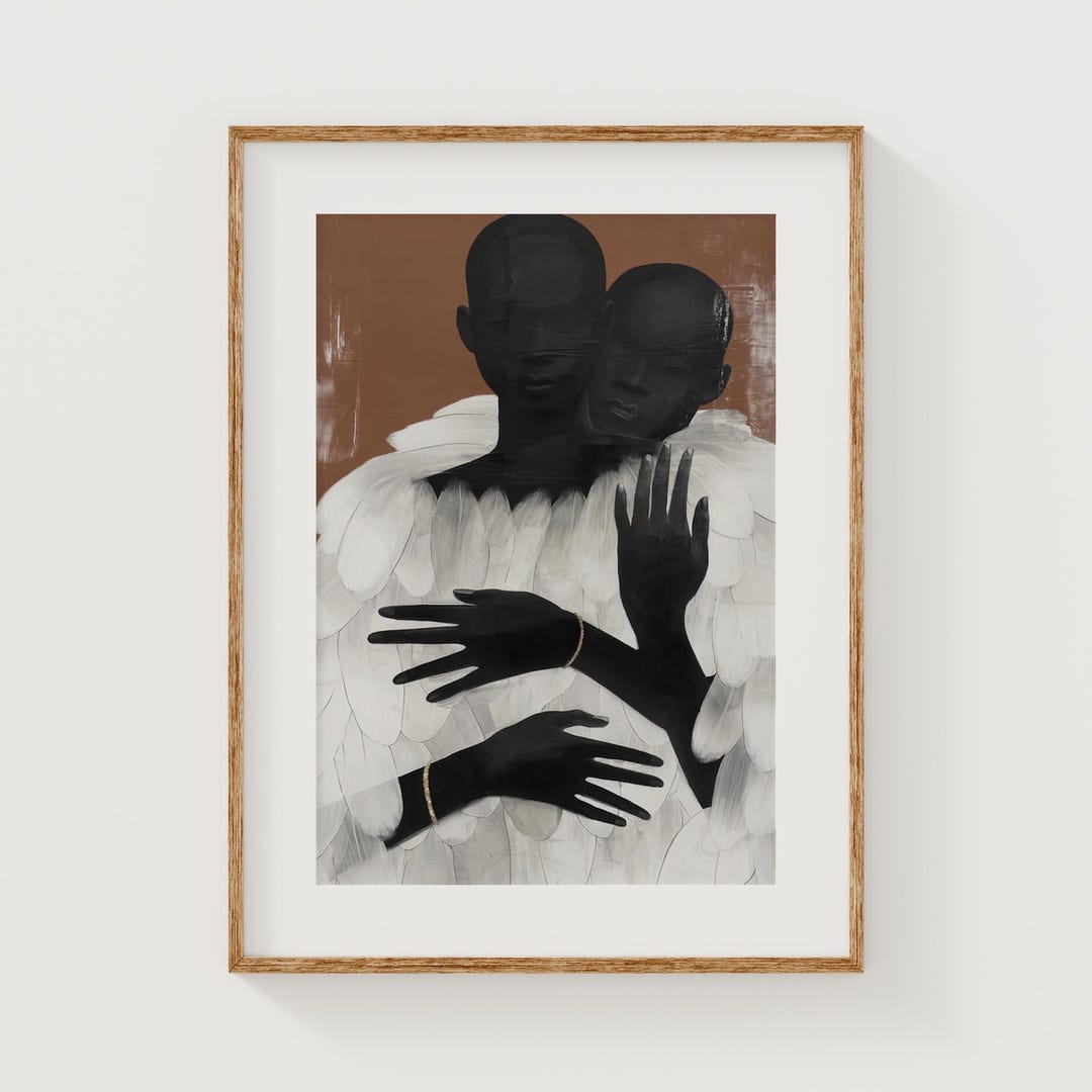 Feathers of Protection Printable Wall Art - African American Figures ...