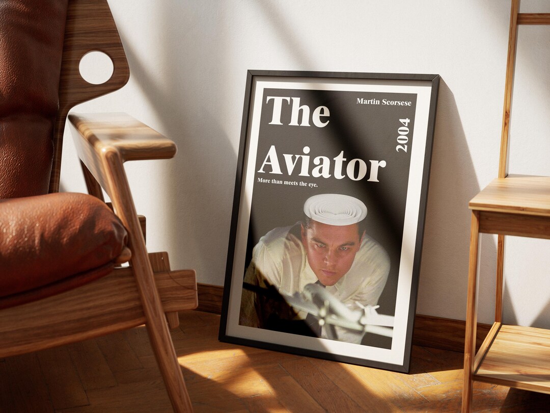 The Aviator Movie Poster Digital Print Printable Poster A0 to A5 50x70 ...