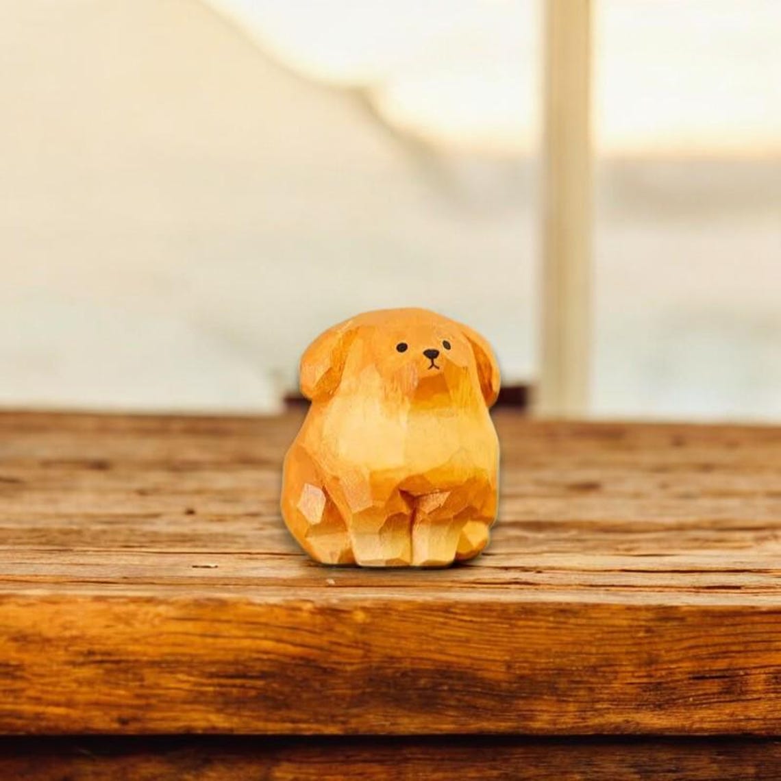 Timber Tails; the Quiet Wooden Dog | Lonely Pup: Wooden Companion ...