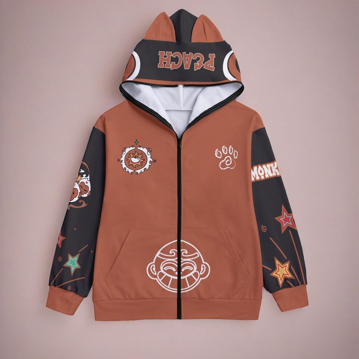 LMK Wukong Cosplay Splatter Unisex Monkie Kid Hoodie - Etsy
