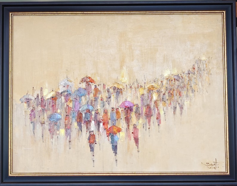 Impressionism Thai Oil Painting: Southeast Asian Landscape Art (60x80 ...