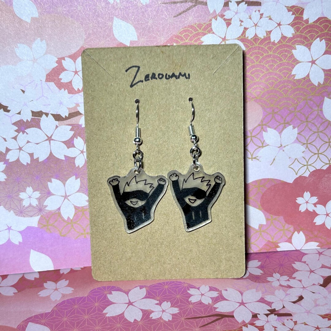 Gojo Satoru Chibi Fist Pump With Blindfold JJK Manga Jewelry Jujutsu ...