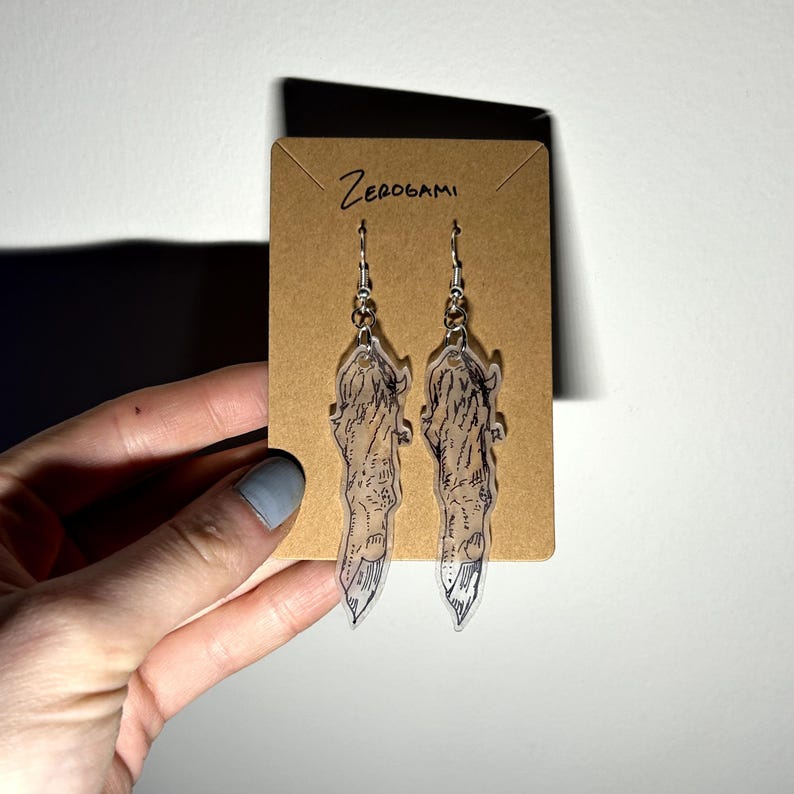 Ryomen Sukuna's Fingers Cursed Objects Earrings | JJK Manga Jewelry ...