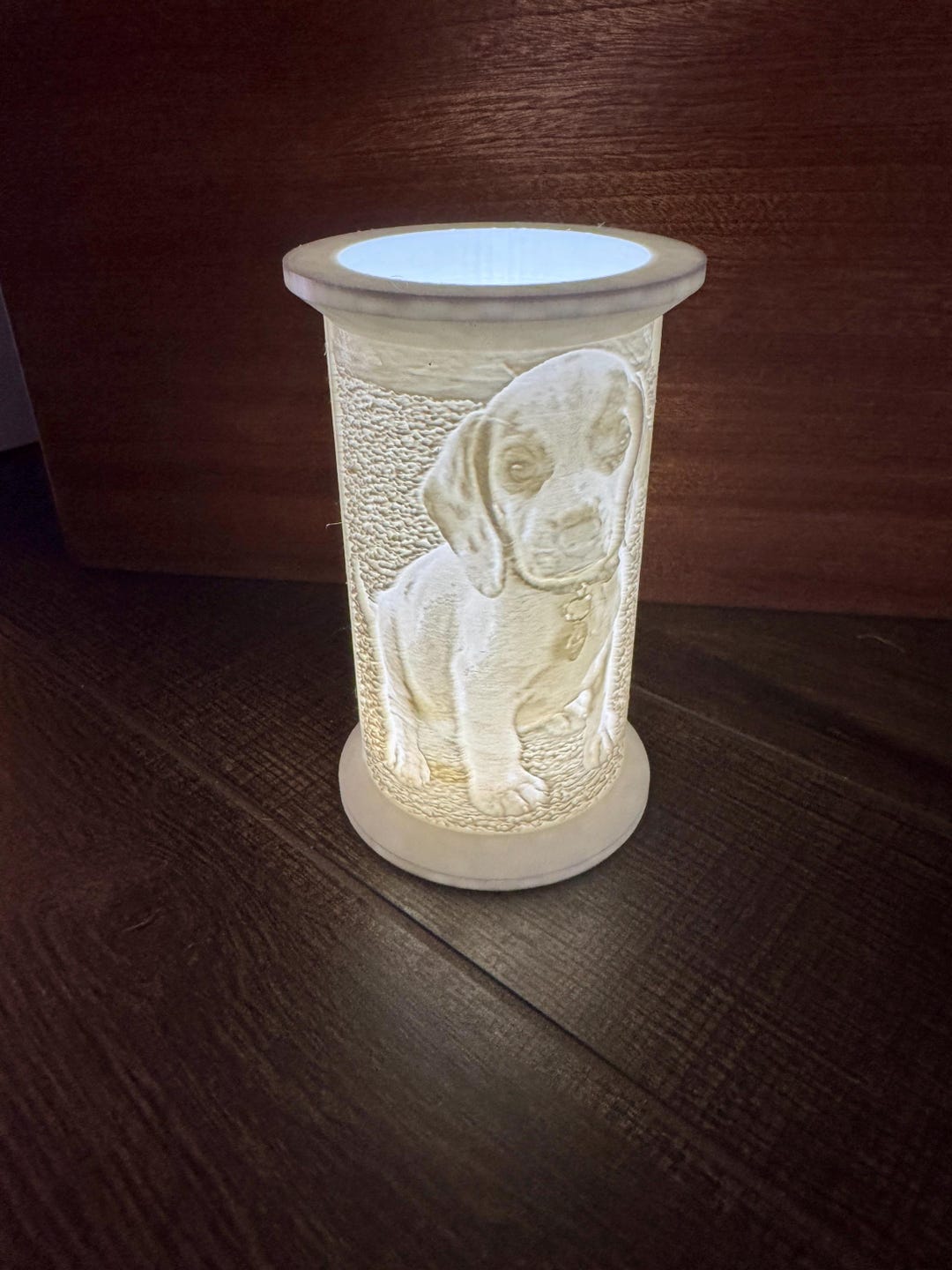 Custom 3D Printed Lithophane With LED Light- Personalized Photo Night ...