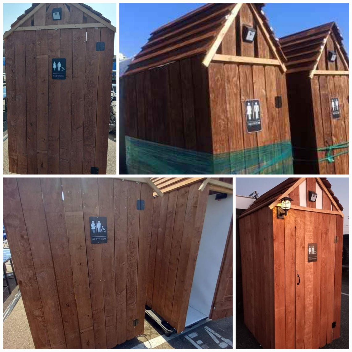 Outhouse Pdf Plans Outdoor Bathroom, Pool House Shower, Tiny House, Man ...