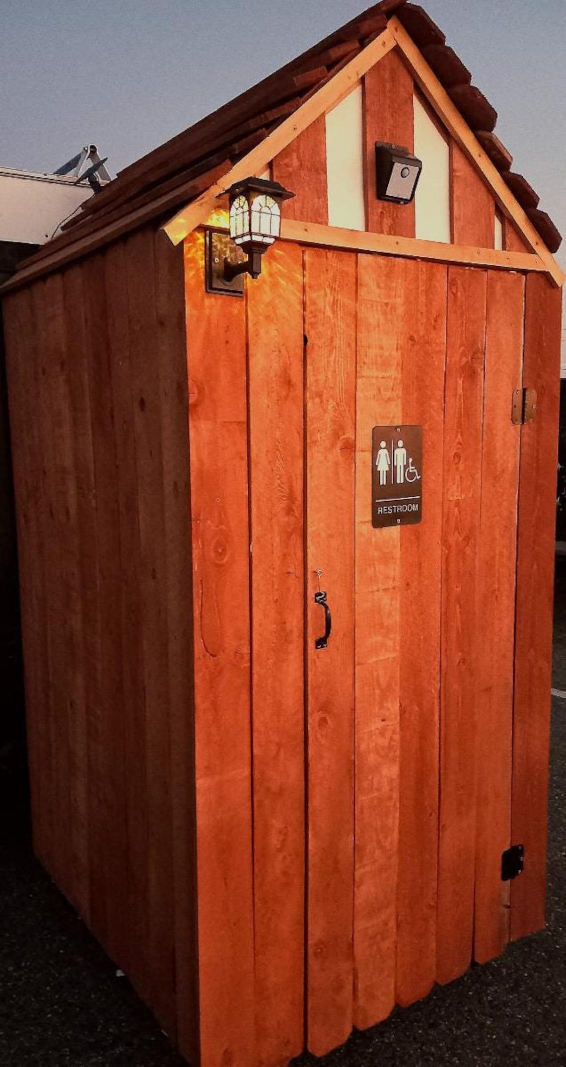 Outhouse Pdf Plans Outdoor Bathroom, Pool House Shower, Tiny House, Man ...