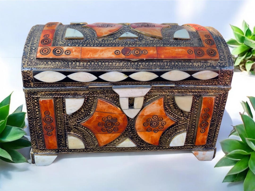 Moroccan Box Made of Camel Bones, Berber Nomadic Box, Moroccan Box - Etsy