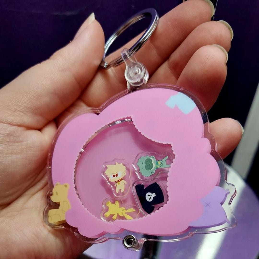 MHA Omegaverse Nesting Shaker Keychain (bakugo & Deku) - Etsy