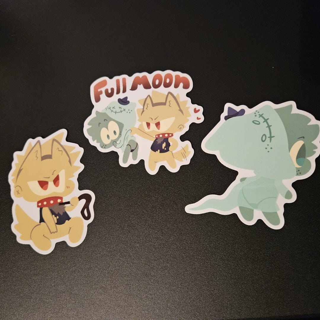 Spoopy BKDK Sticker Set (halloween) - Etsy