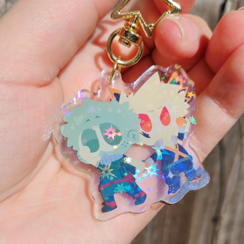 My Hero Academia Keychain - Etsy