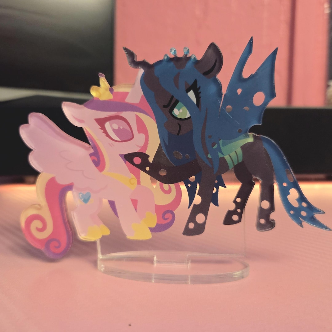 MLP Princess Cadence X Queen Chrysalis Standee - Etsy