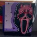 Pink Ghost Face 9”x12” Acrylic Painting - Etsy