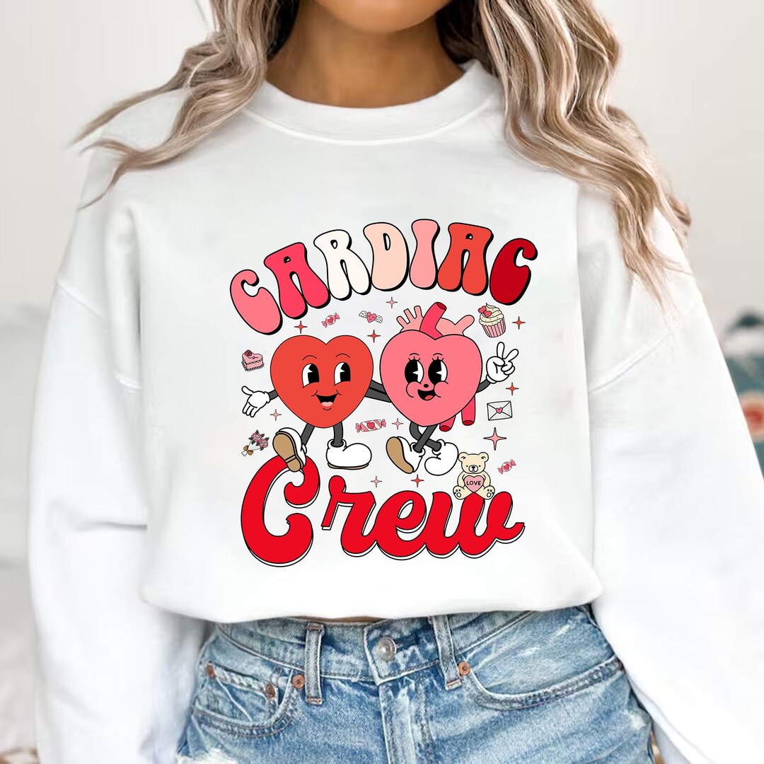 Cardiac Crew Valentine Png, Cardiac Nurse Png, Valentines Day Gift for ...