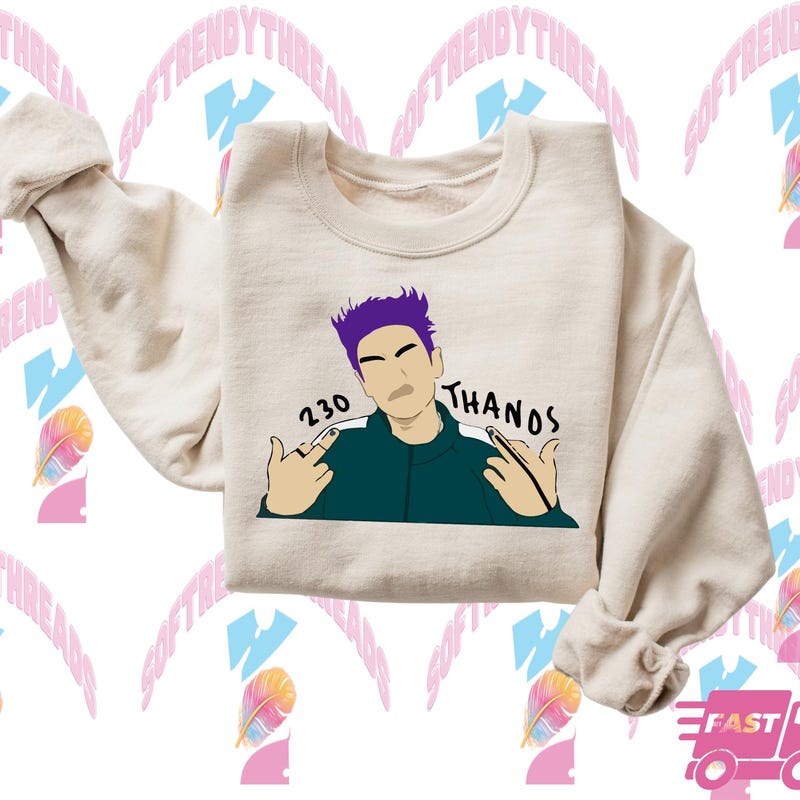 Thanos Squidgame Merch - Etsy