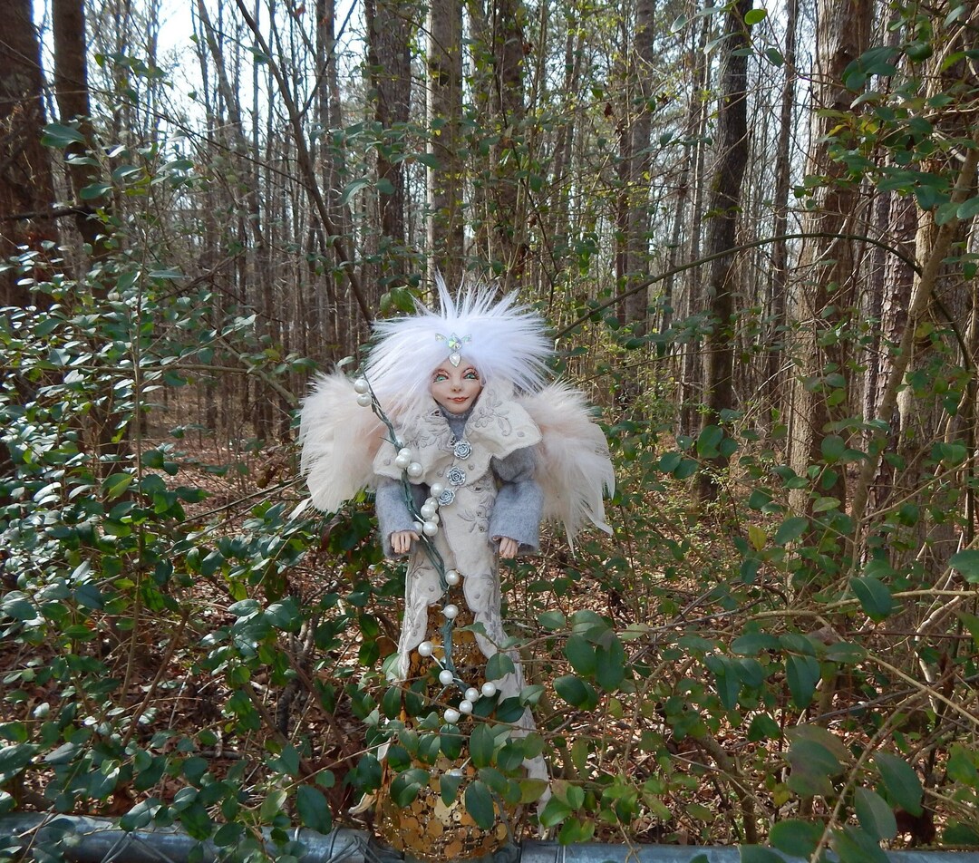 Fairy Art Doll, Fairy Decor / Fairy Gift, Fairy Core / Fairy Figurine ...