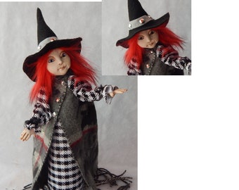 Polymer Clay Witch | Etsy