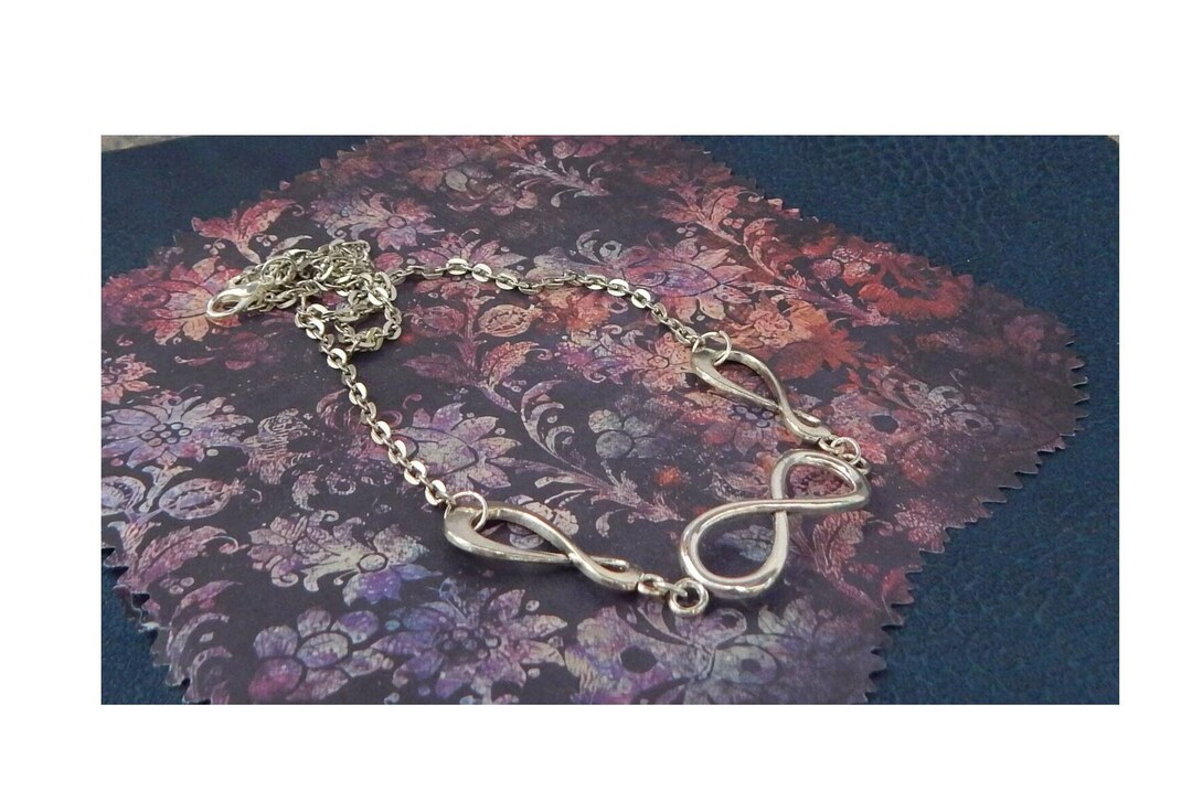 Infinity Necklace, Celtic Necklace / Silver Knot Jewelry / Celtic Knot ...