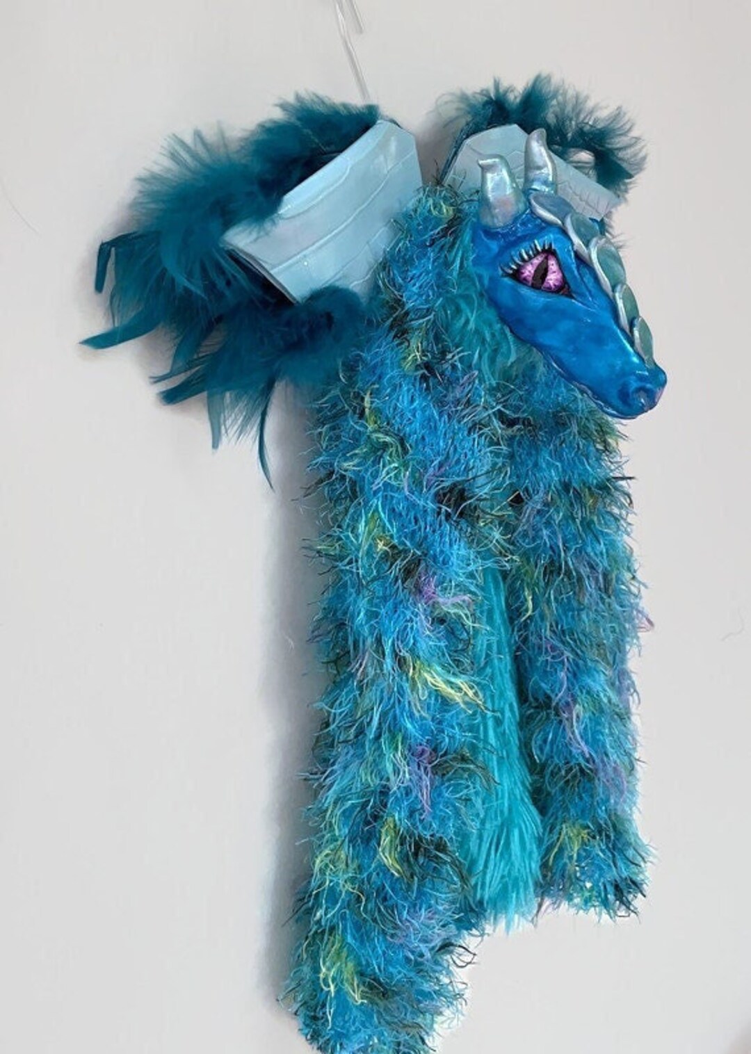 Dragon Wall Art / Dragon Sculpture, Dragon OOAK Art Doll / OOAK ...