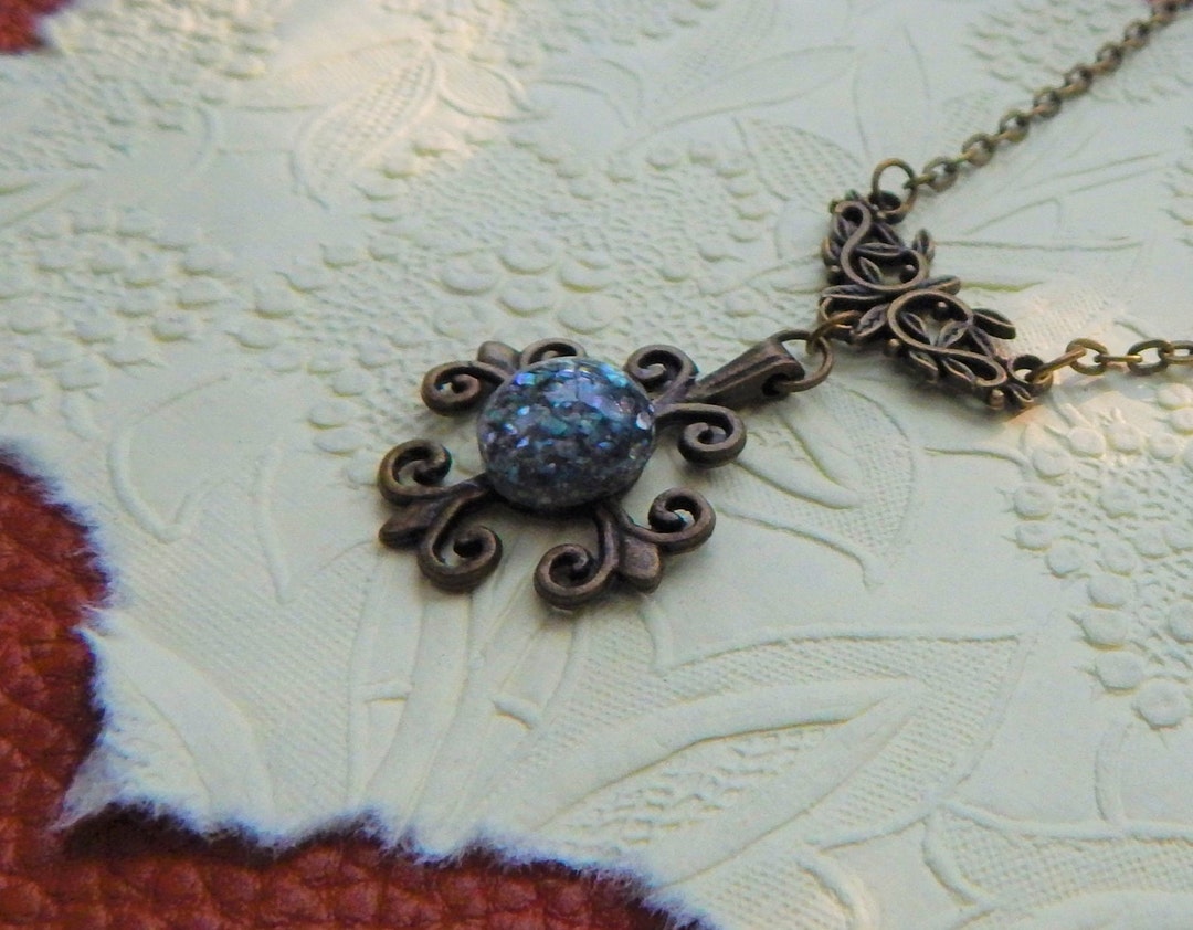Gold Gothic Cross Necklace, Cross Jewelry / Gothic Jewelry / Dark ...