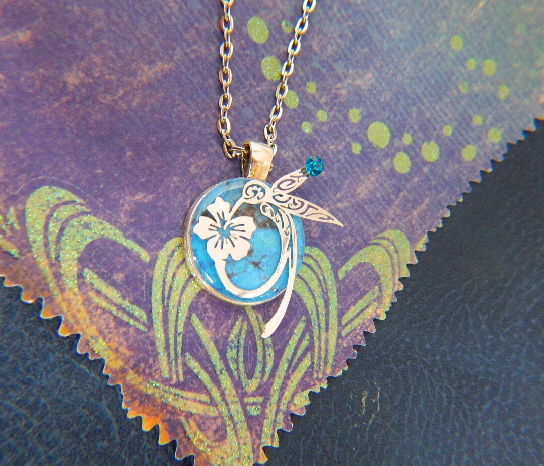 Hummingbird Necklace / Silver Bird Jewelry / Cottage Core Necklace ...